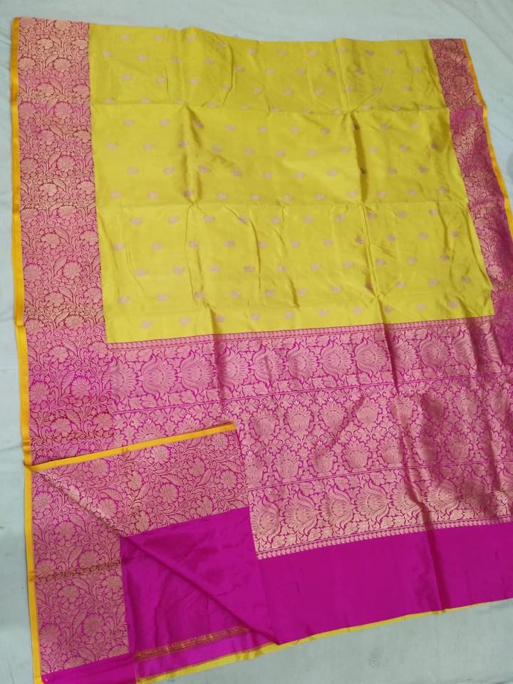 Buy Online Katan Silk Sarees Latest Designs