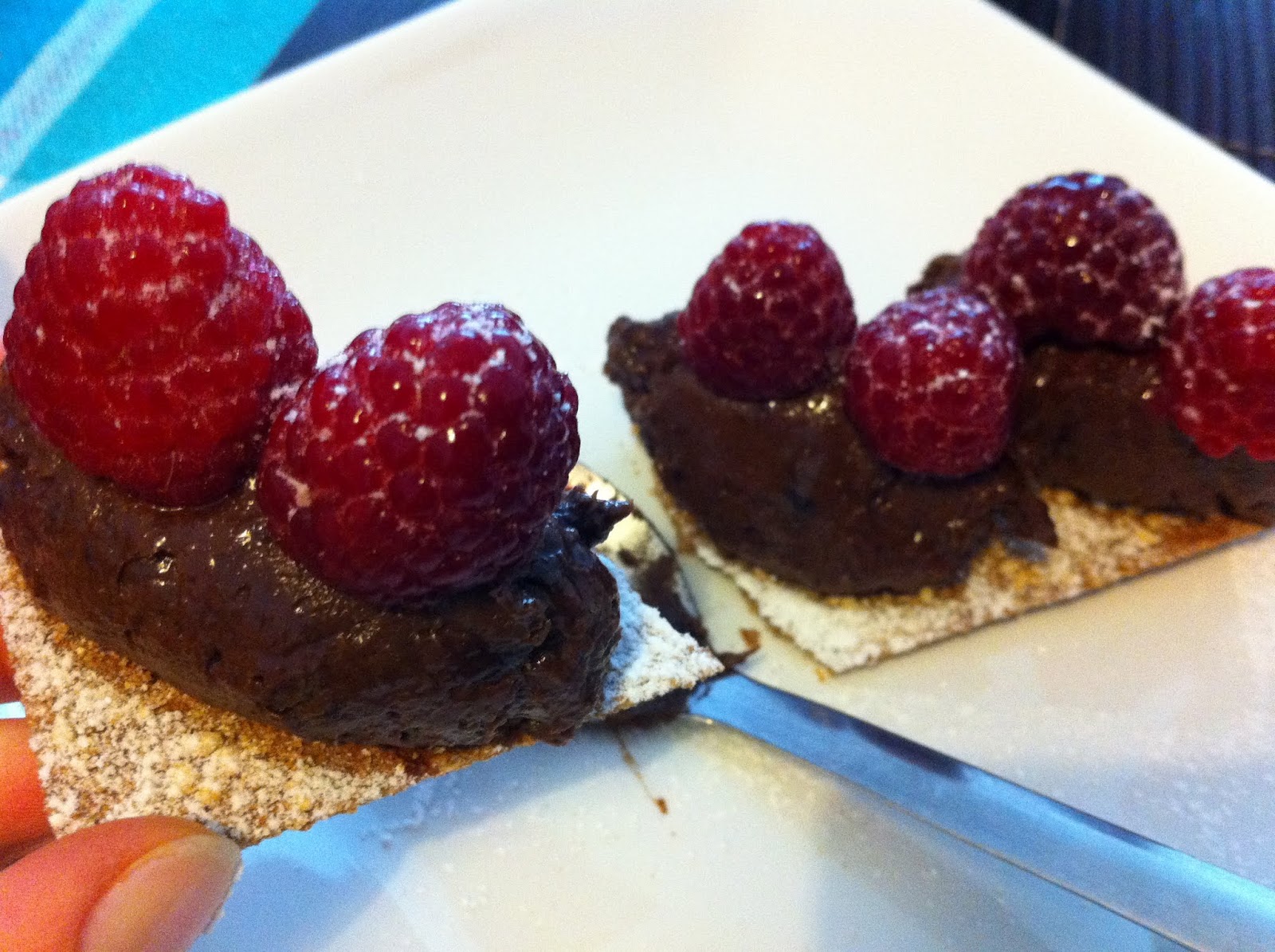 Les petits plats de Rose: Croquant choco-framboise topissime