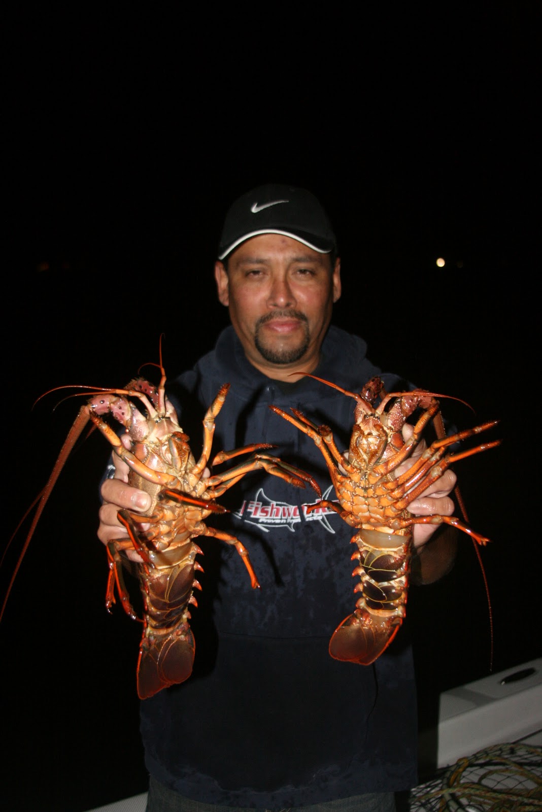 Dan's Journal: Lobster Fishing Last Night in Long Beach