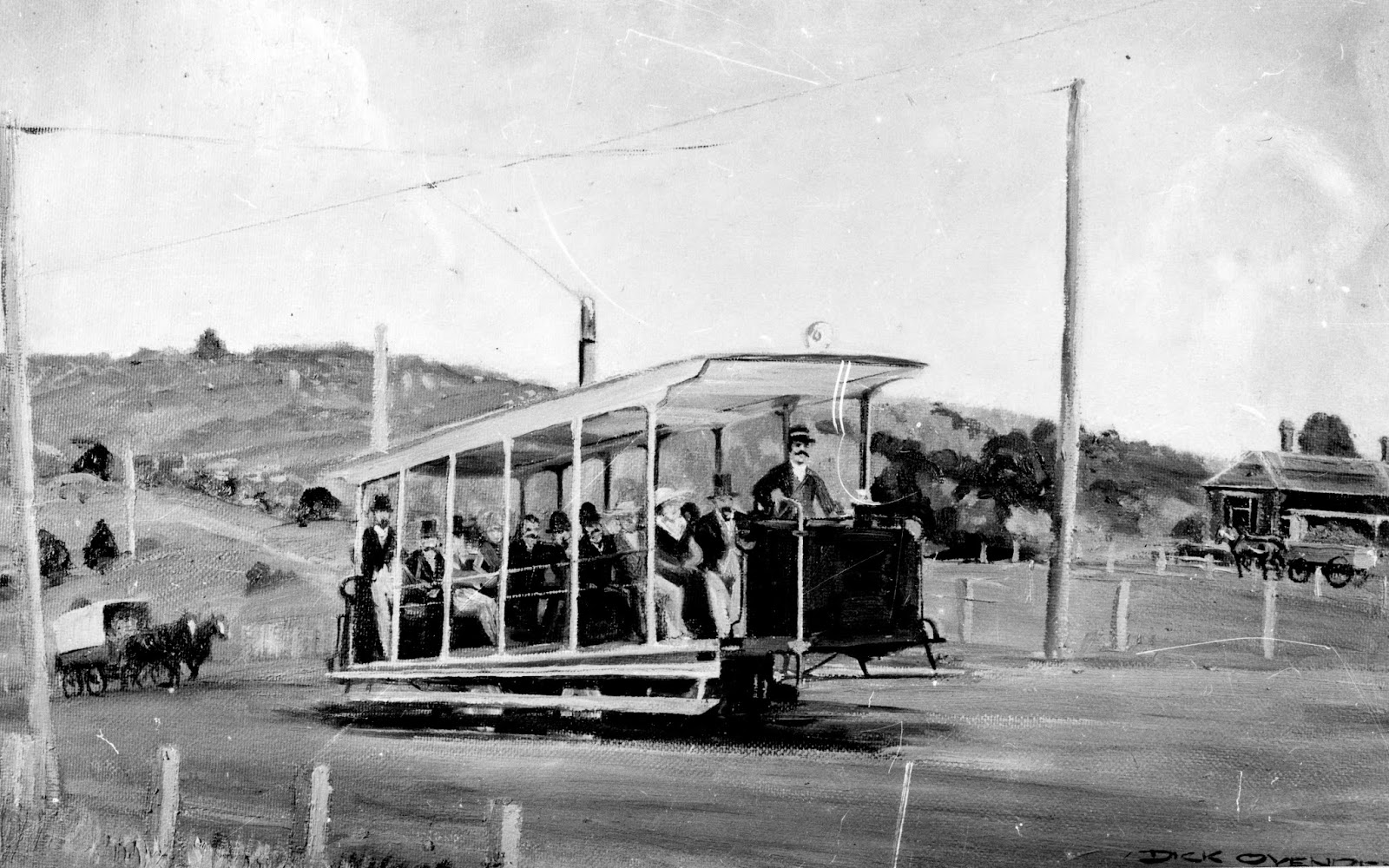 Doncaster Templestowe Historical Society: Box Hill - Doncaster Electric ...