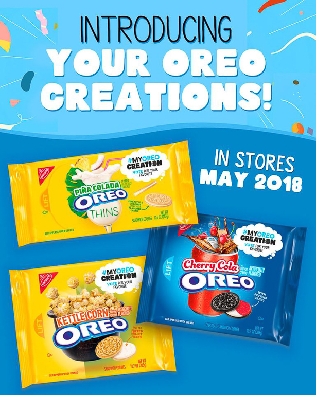 #myOreoCreation contest, tasting different Oreo flavors