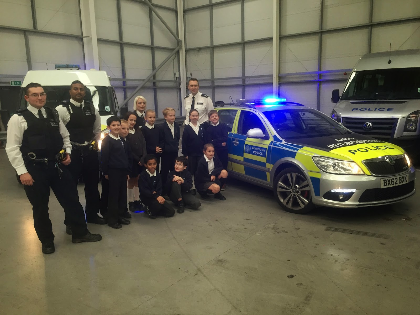 Broadford Primary: Police Station Visit