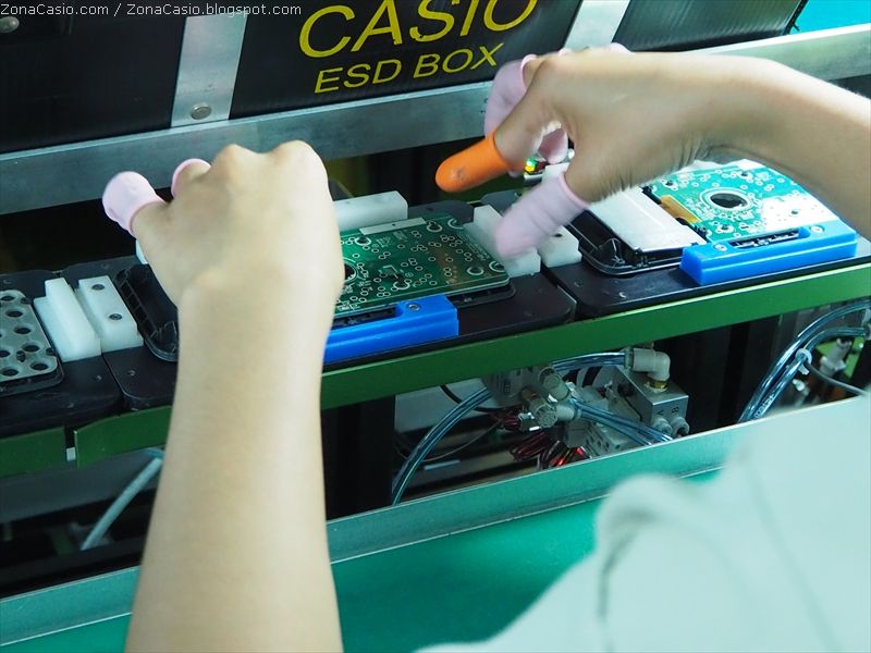Zona Casio: La fábrica automatizada donde se fabrican las calculadoras ...