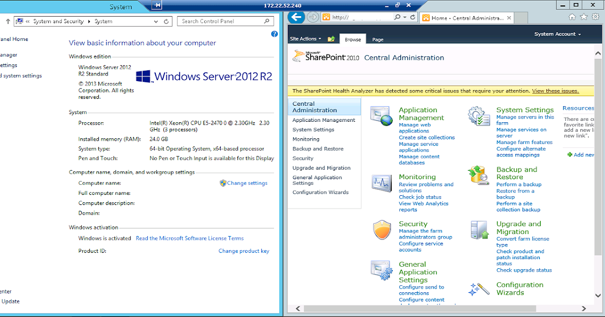 Desarrollo +: Instalando SharePoint 2010 en Windows Server 2012 R2