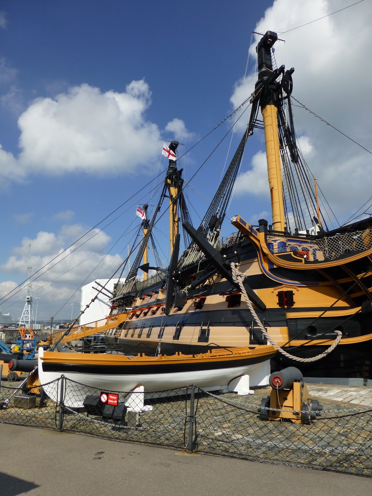 Snodge's subjective travel blog: Day 35 - Portsmouth Historic Dockyard