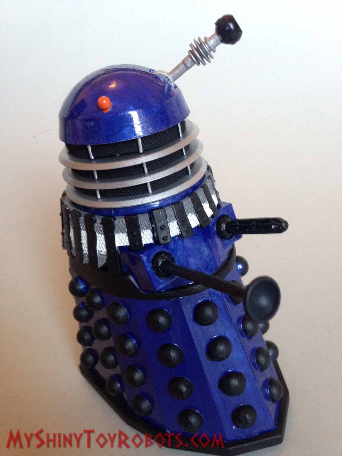 My Shiny Toy Robots: Custom Figure: Promotional Blue Classic Dalek