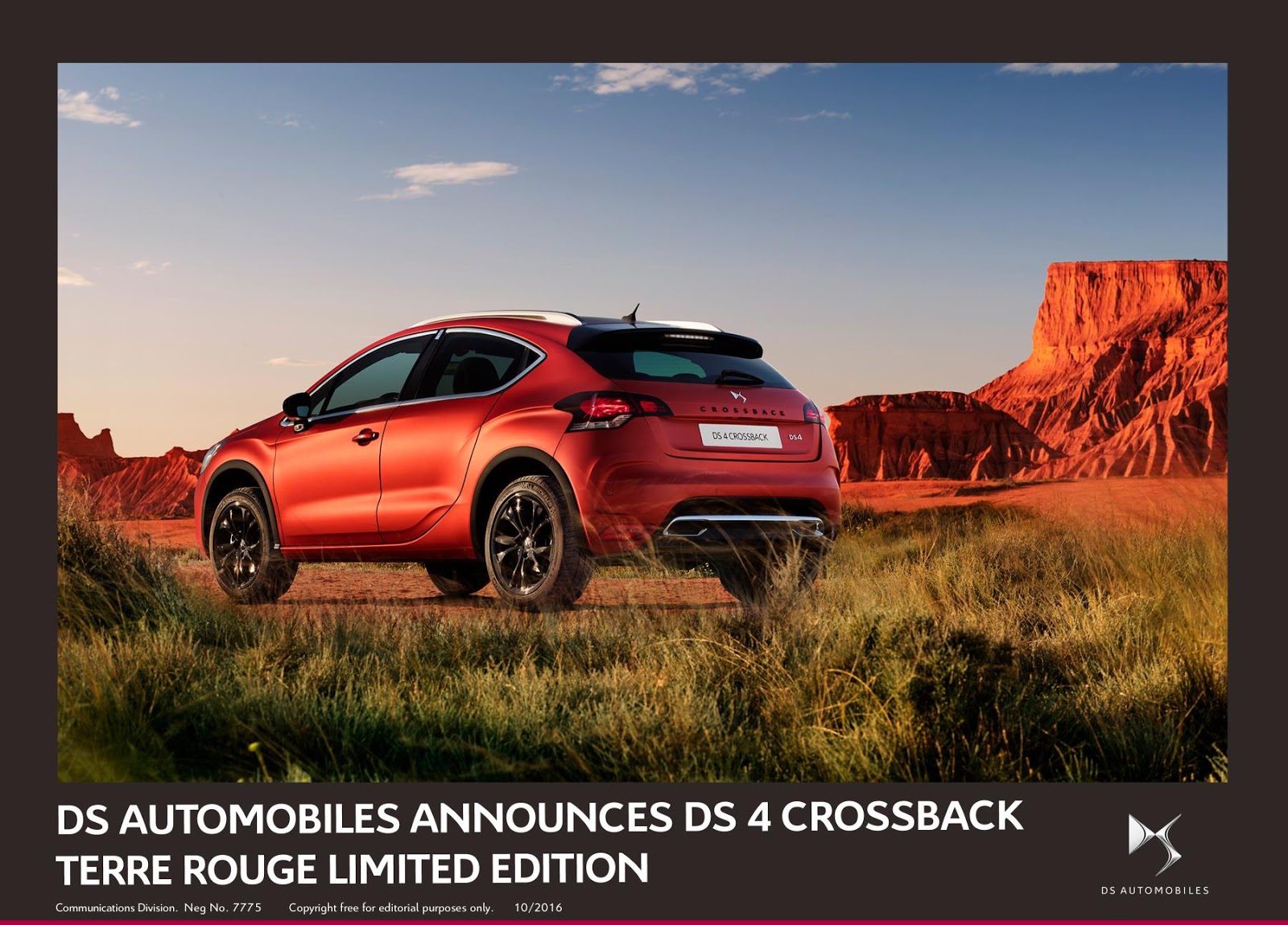 The Motoring World: DS Automobiles is launching DS 4 Crossback Terre ...
