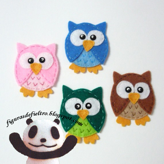 Figuras fieltro - Imagui