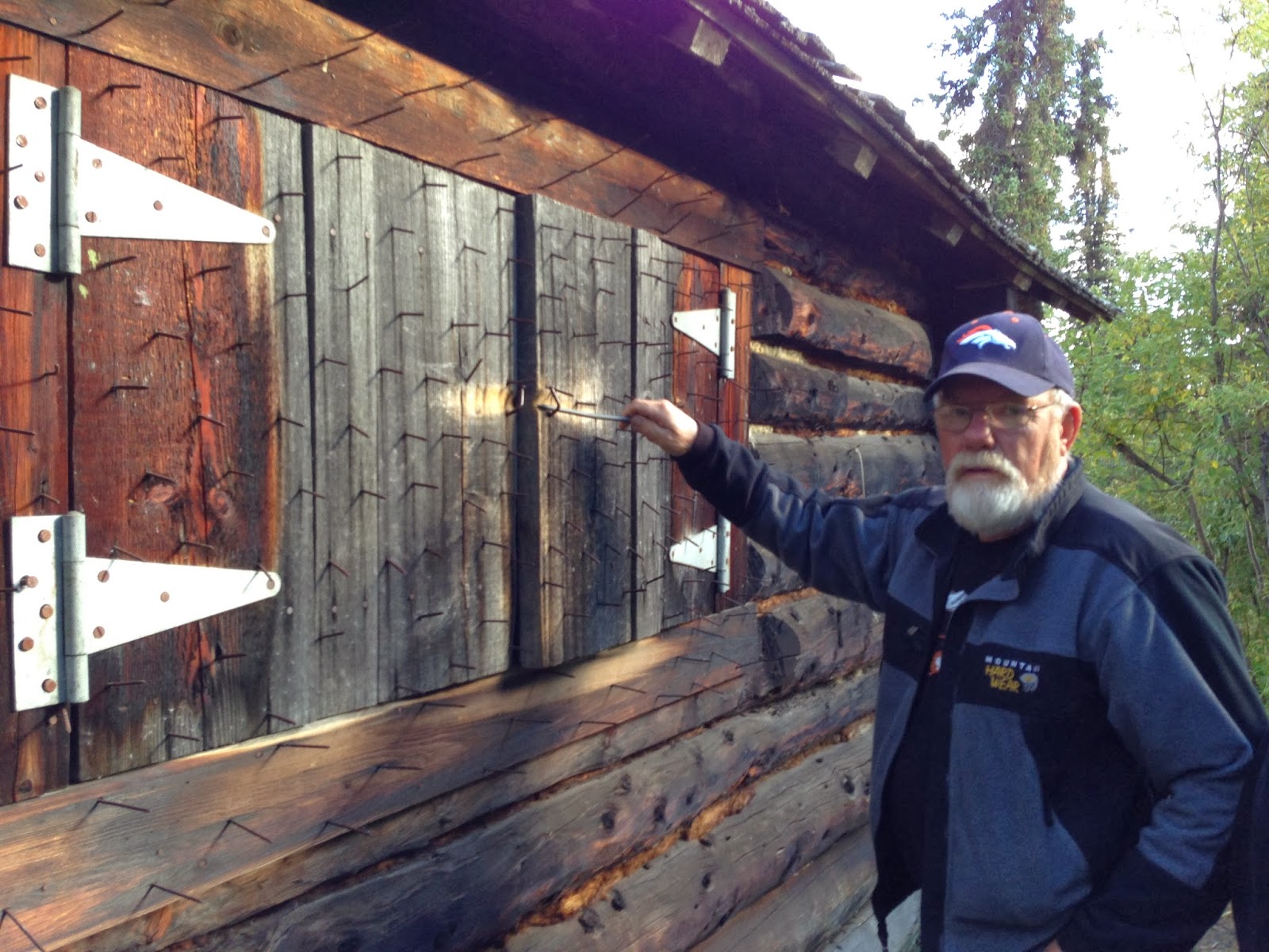 Bearfoot Looks At Denali Park: Nail-Studded Shutters On The Savage ...