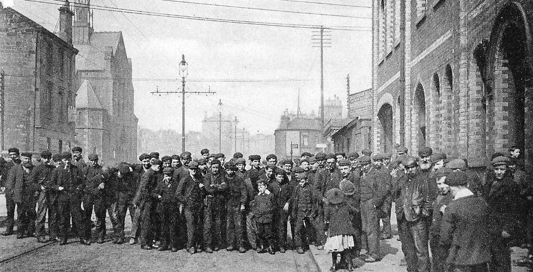 Tour Scotland: Old Photograph Factory Workers St. Rollox Springburn ...