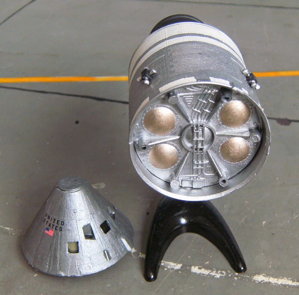 Happyscale-Modellbau: Apollo Command Module - Revell 1/100 built by ...