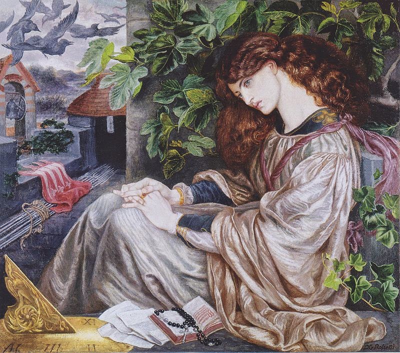Updates, Live: Dante Gabriel Rossetti: Sudden Light ... and Pia de' Tolomei