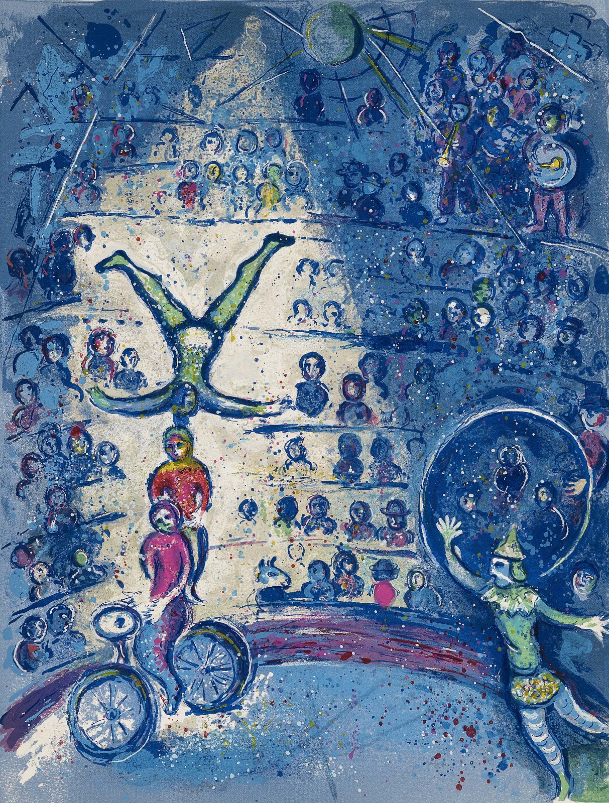 Marc Chagall | Le Cirque series | Tutt'Art@ | Pittura * Scultura ...