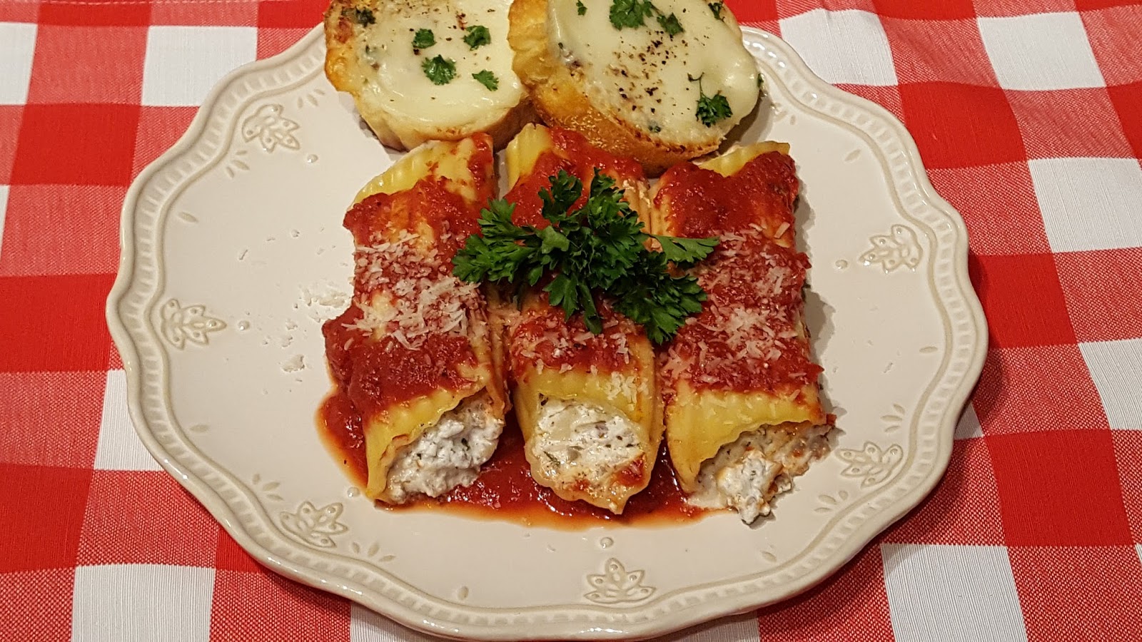 Beef Manicotti - Julias Simply Southern
