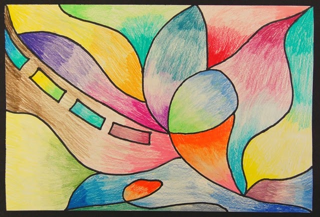 super happy art class: Abstract Value Study