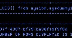 db2 code share: Generate Global Unique Identifier (GUID) or Universally ...