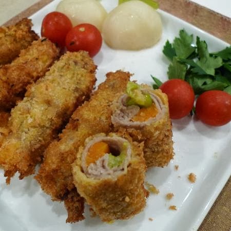 Resep Dan Cara Membuat Roti Gulung Isi Daging - Resep Kue Dan Roti