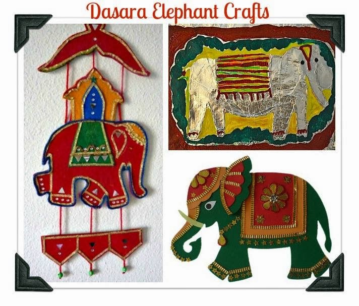 Day 5 - Dasara Elephant Crafts - Artsy Craftsy Mom