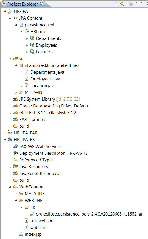 Java Oracle Soa Blog Easy Way To Access Jpa With Rest Json Xml