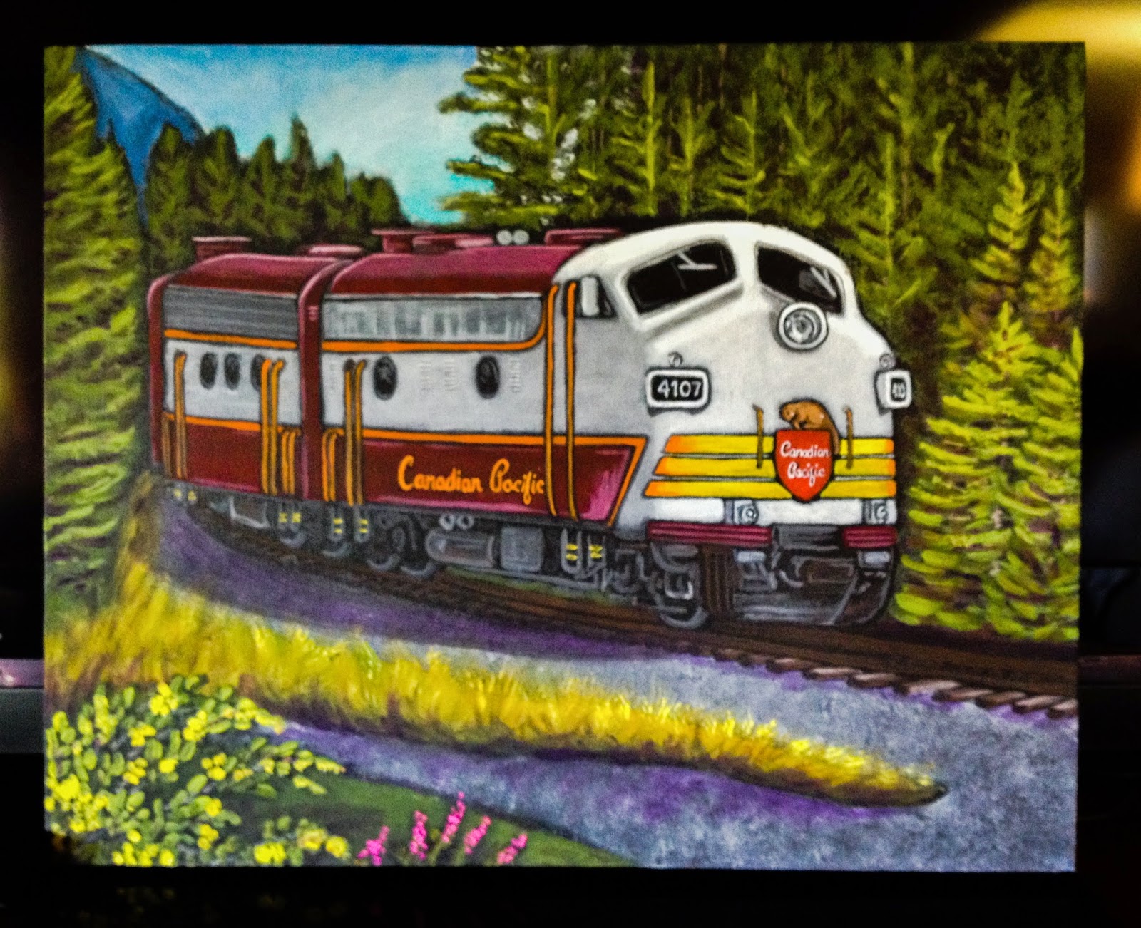 Canadian Roadtrip Art Project