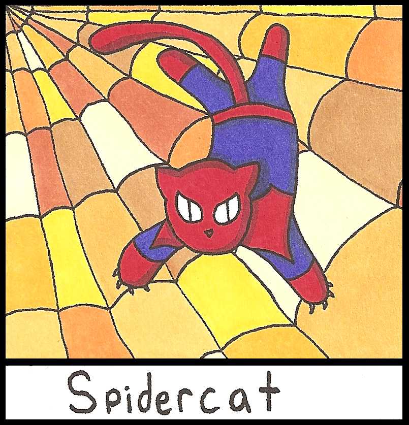 Life Imitates Comics: Comic Cats #8: Spidercat