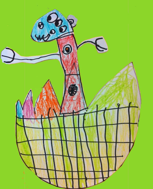 Art Sub Lessons: 7 Easy Art Lessons About Monsters