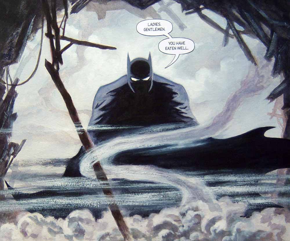 repaneled: Copied Comics Panels: John Douglas repanels Batman: Year One