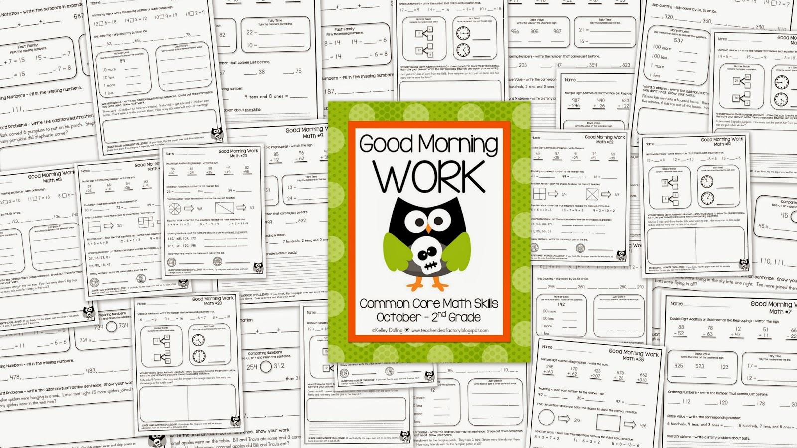 THE HAPS + MORNING WORK + IDEAS/FREEBIES - Teacher Idea Factory