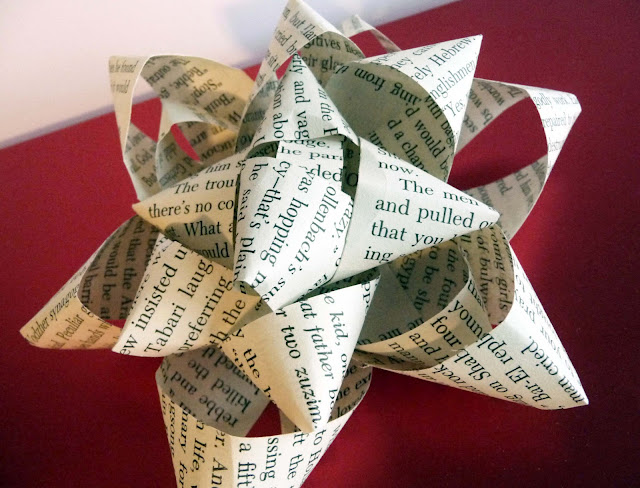 DIY Book Page Bow { Tutorial } - Shealynn's Faerie Shoppe