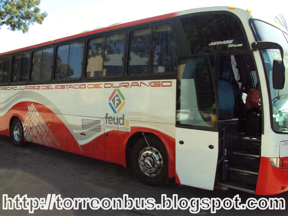 Torreón Bus: UJED Marcopolo Andare