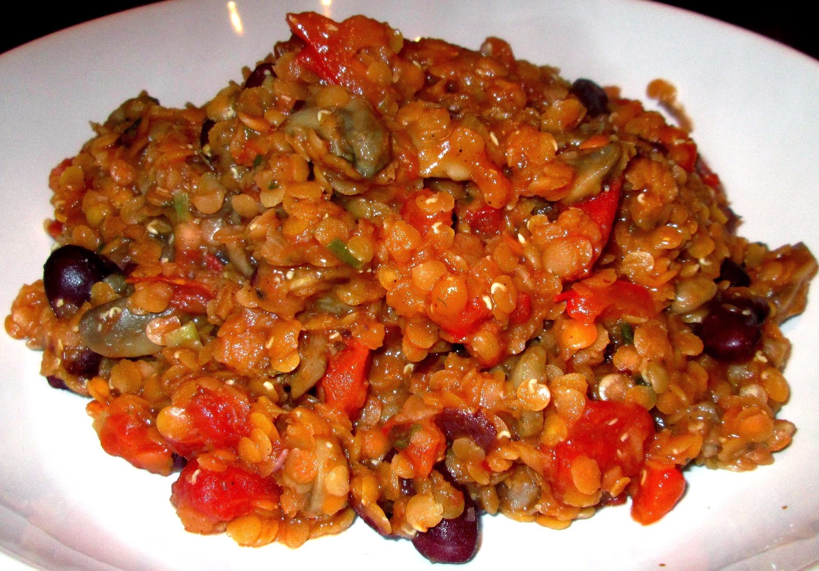 Weganka gotuje: Potrawa z czerwonej soczewicy