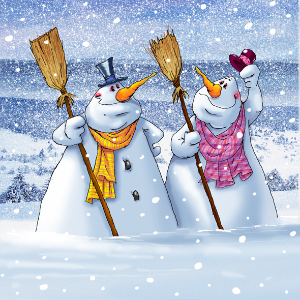 Pinzellades al món: Il·lustracions de ninots de neu / Ilustraciones de ...