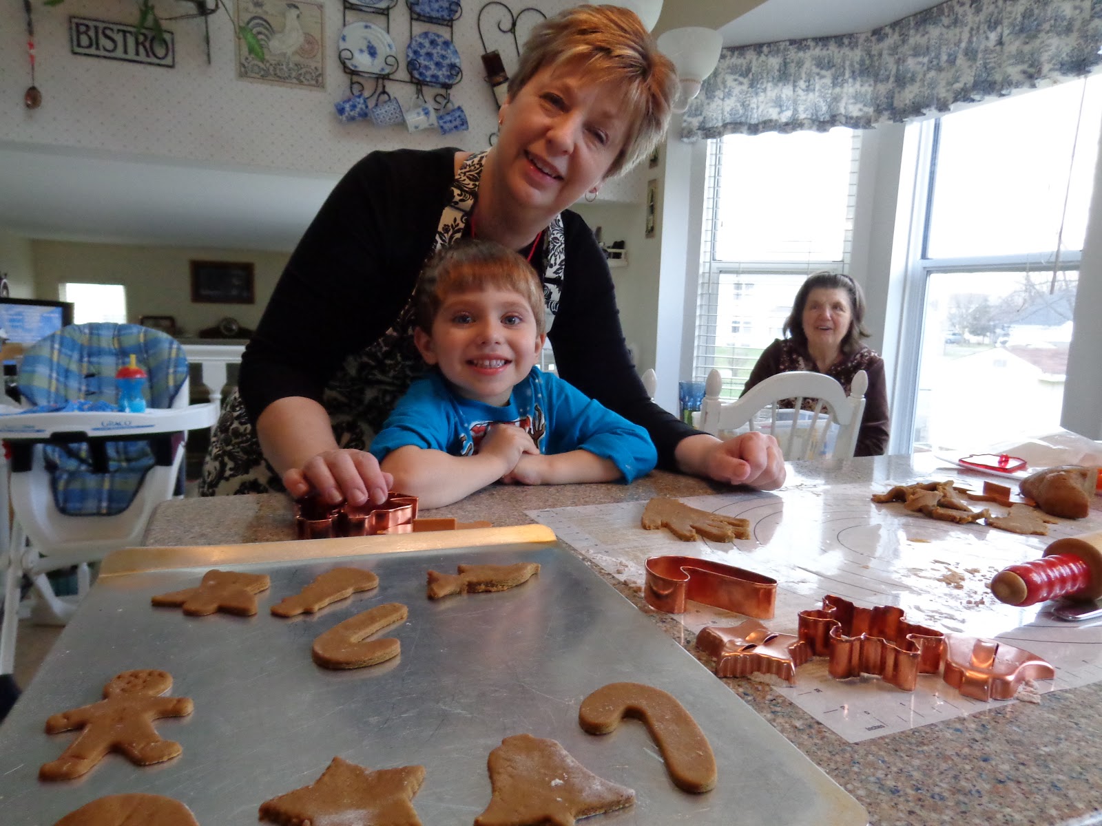 C'est La Vie: Cookie-Making Day at Grandma's House