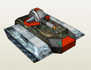 Total Annihilation Papercraft Core Goliath | Papercraft Paradise ...