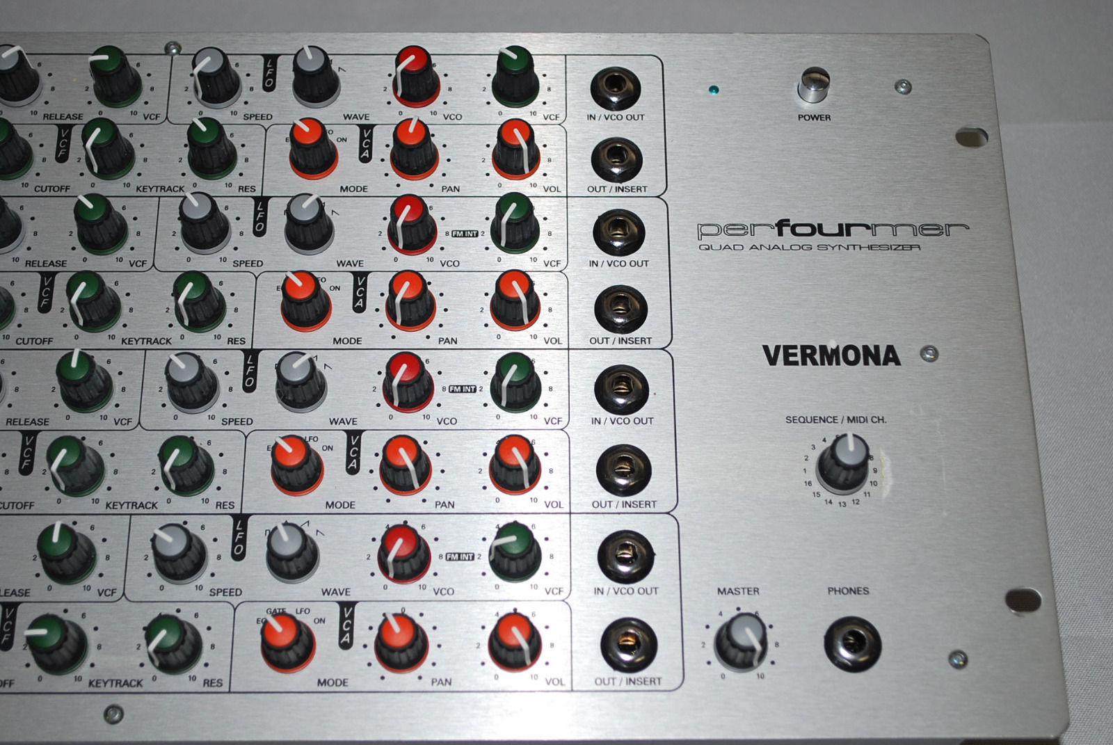 MATRIXSYNTH: Vermona Perfourmer SN D03167