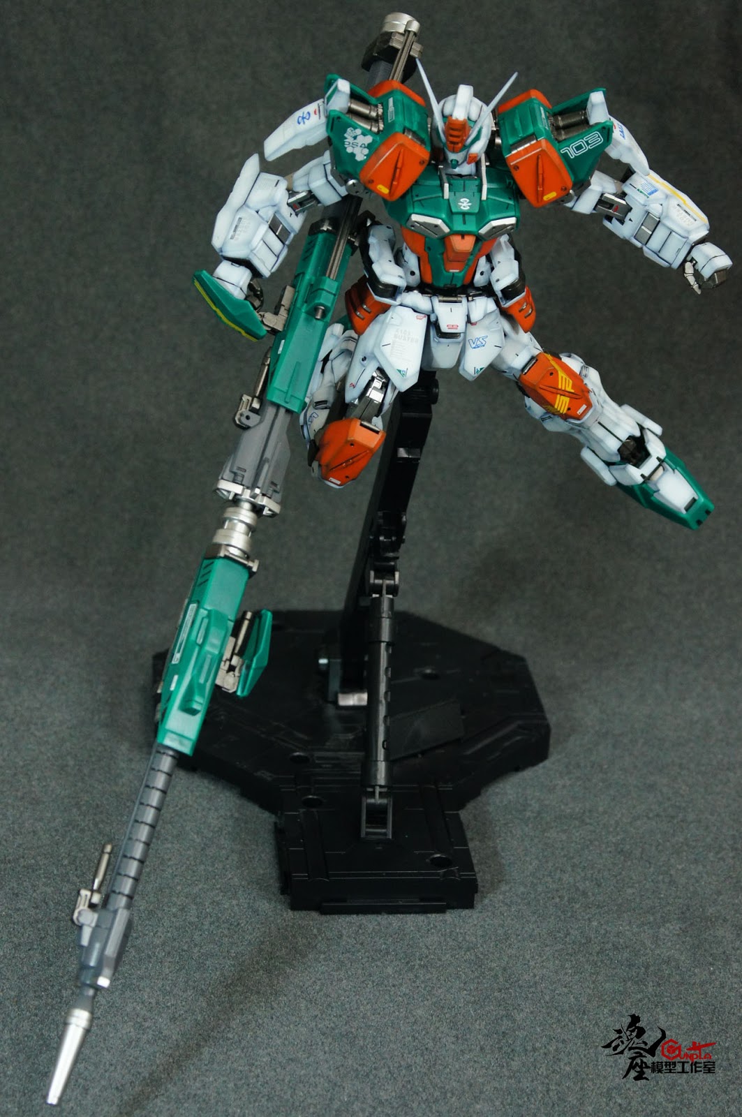 GUNDAM GUY: MG 1/100 GAT-X103 Buster Gundam - Painted Build