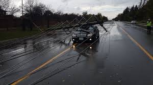 .: WHAT TO DO WHEN ACTIVE POWER LINE FALLS ONTO YOUR CAR