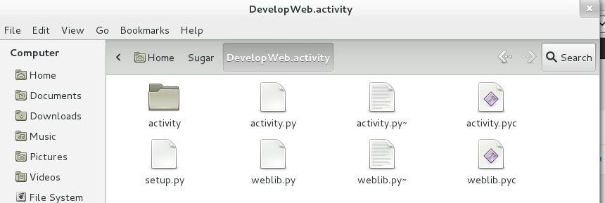 simplyCurious: gtk.Notebook widget within Sugar Activity