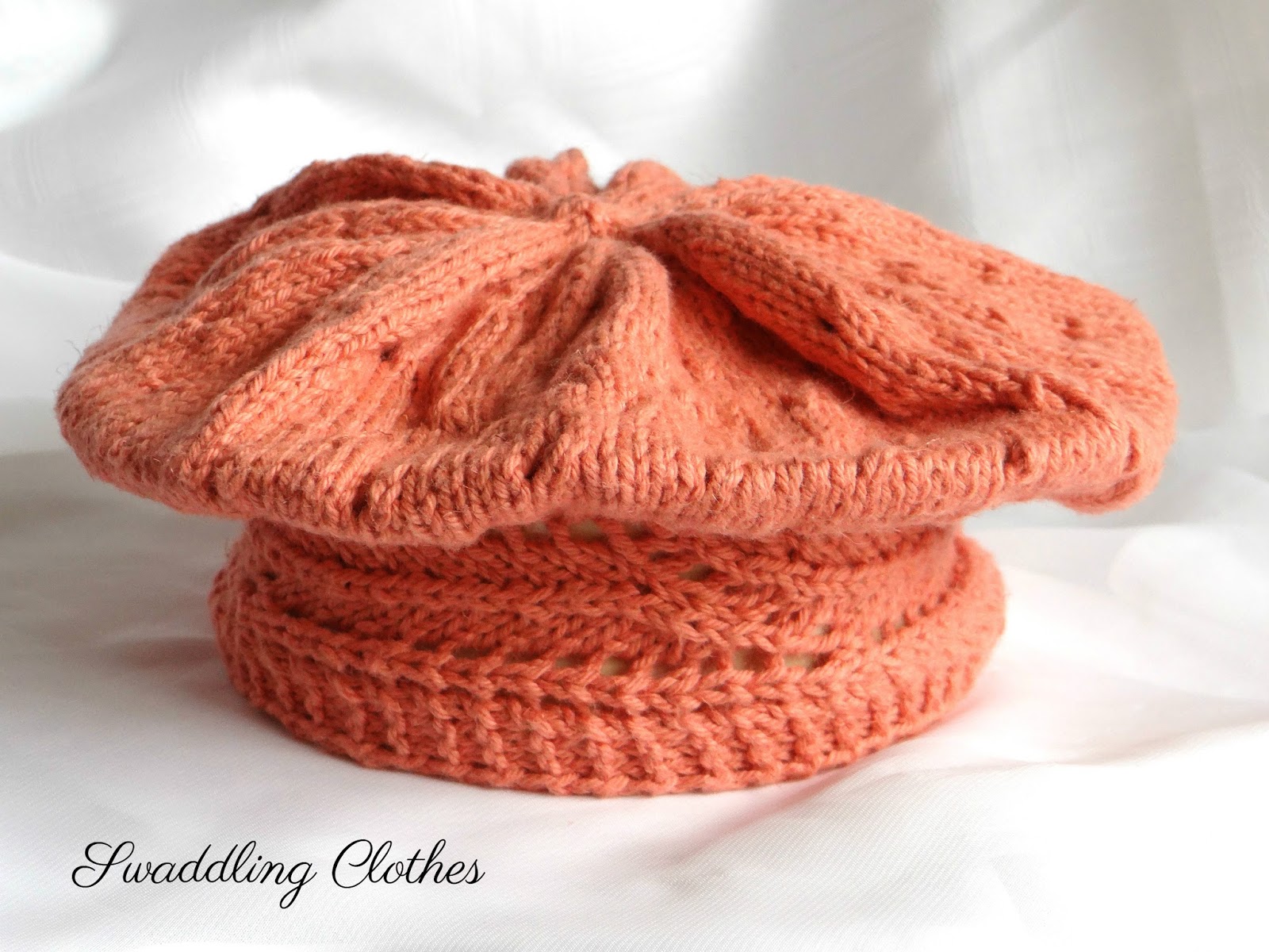 Praying for Grace: Yarn Along -- a test knit tam