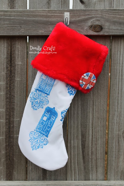Doctor Who Christmas Stockings