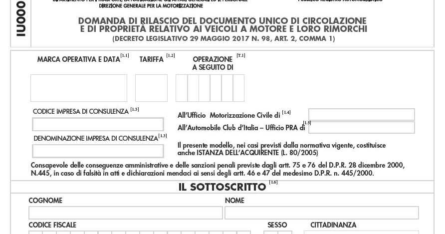 Polizia Locale Blog : Approvato il modello unificato di istanza per il ...