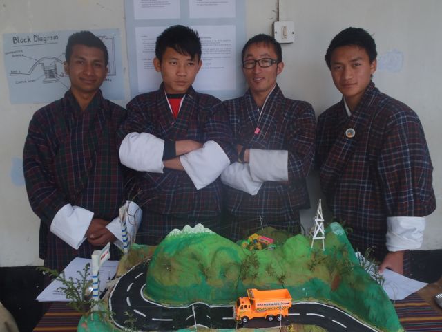 Heather Robertson in Bhutan: Science Exhibition