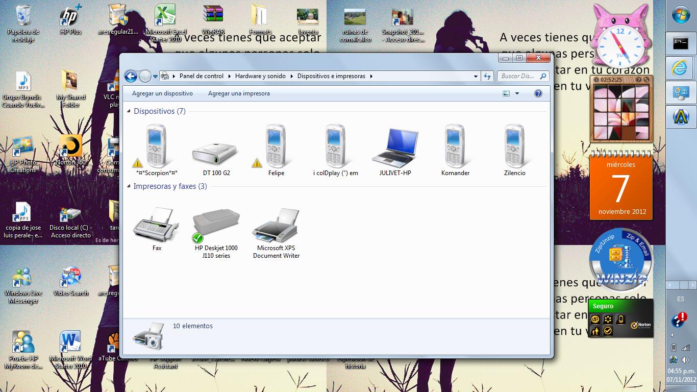 INFORMATICA : panel de control