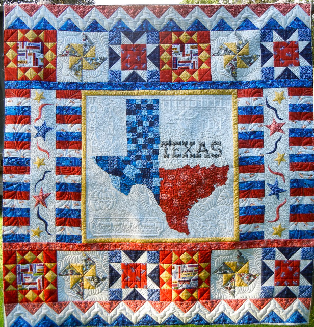 Bobbidink's Doings: Anytown, Texas Quilt