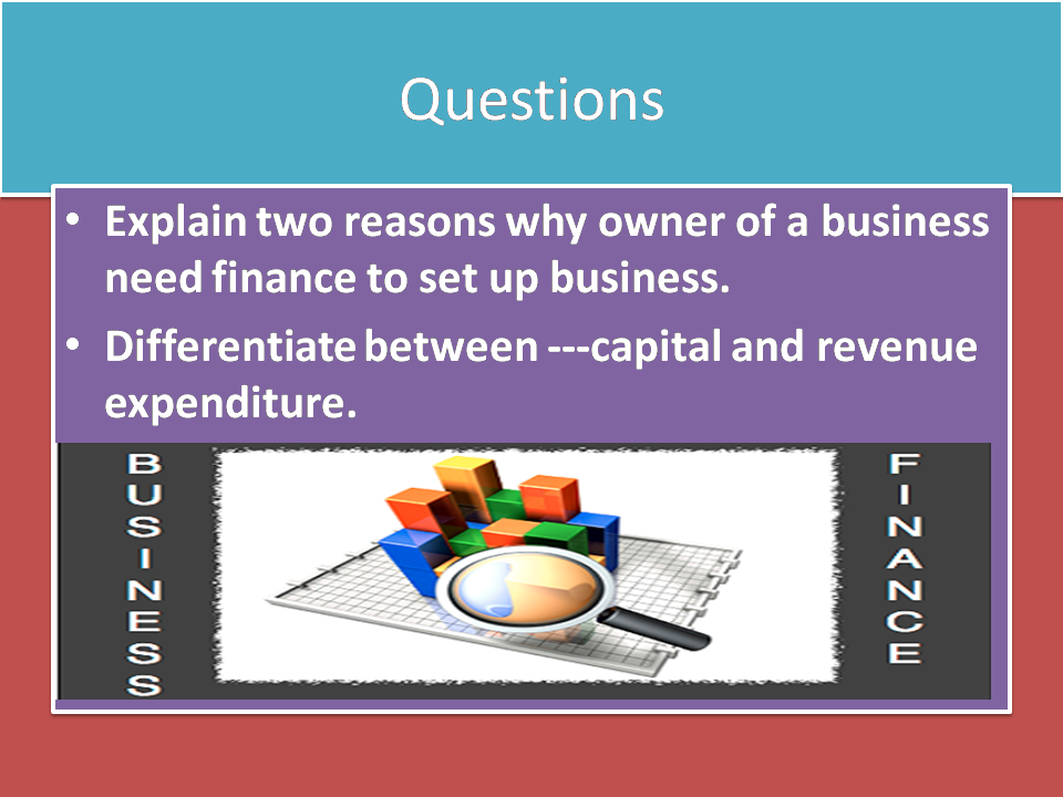 Business12: CHAPTER -15 SOURCES OF BUSINESS FINANCE