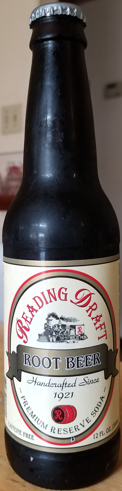 One Bad Veggies Root Beer Review: Reading Draft Root Beer