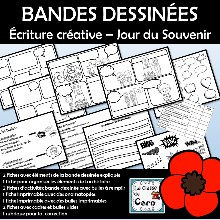 la classe de caro.: Le jour du souvenir
