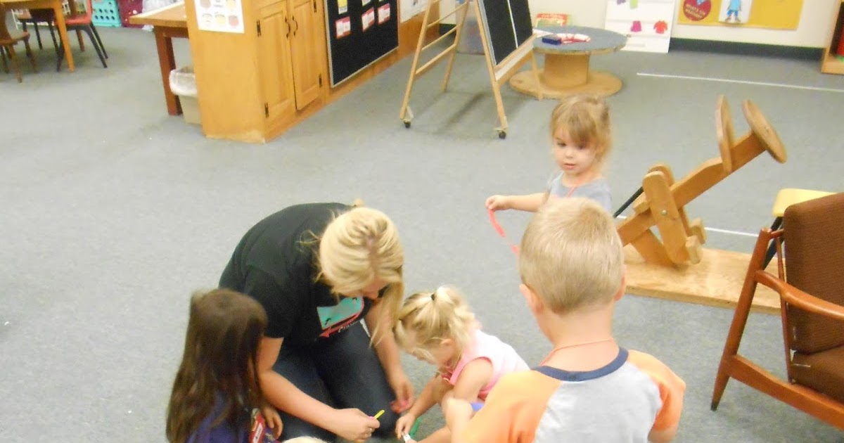 Hesston College Preschool: Small group time