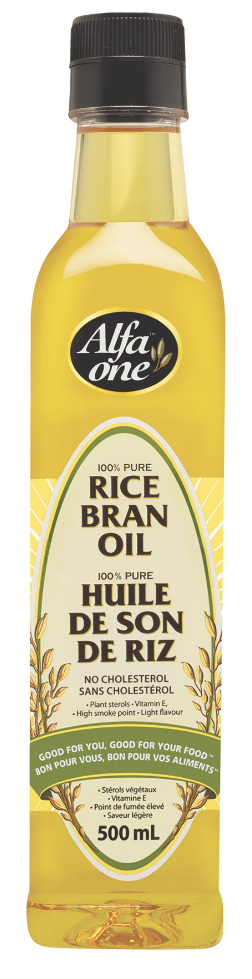 Alfa One Rice Bran Oil - Introduce Clean, Light Cooking to Your Kitchen ...