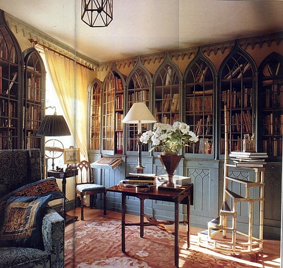 Eye For Design: Decorating Home Libraries